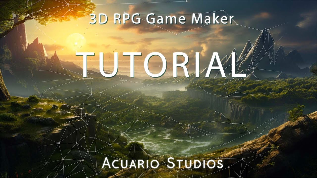 Tutorial. 3D RPG Game Maker