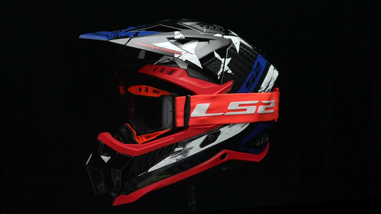 Motocross Goggles LS2 Aura Pro Black Iridium Lens - inSPORTline