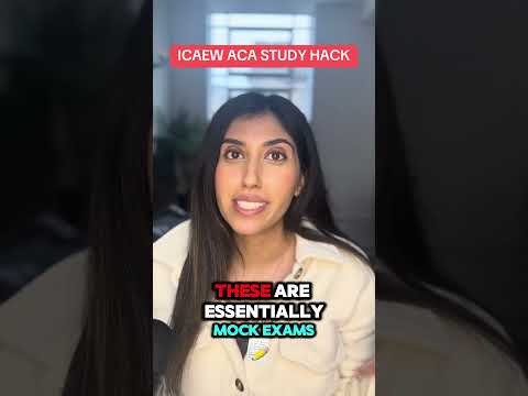 ICAEW ACA STUDY HACK | EXAM TIPS