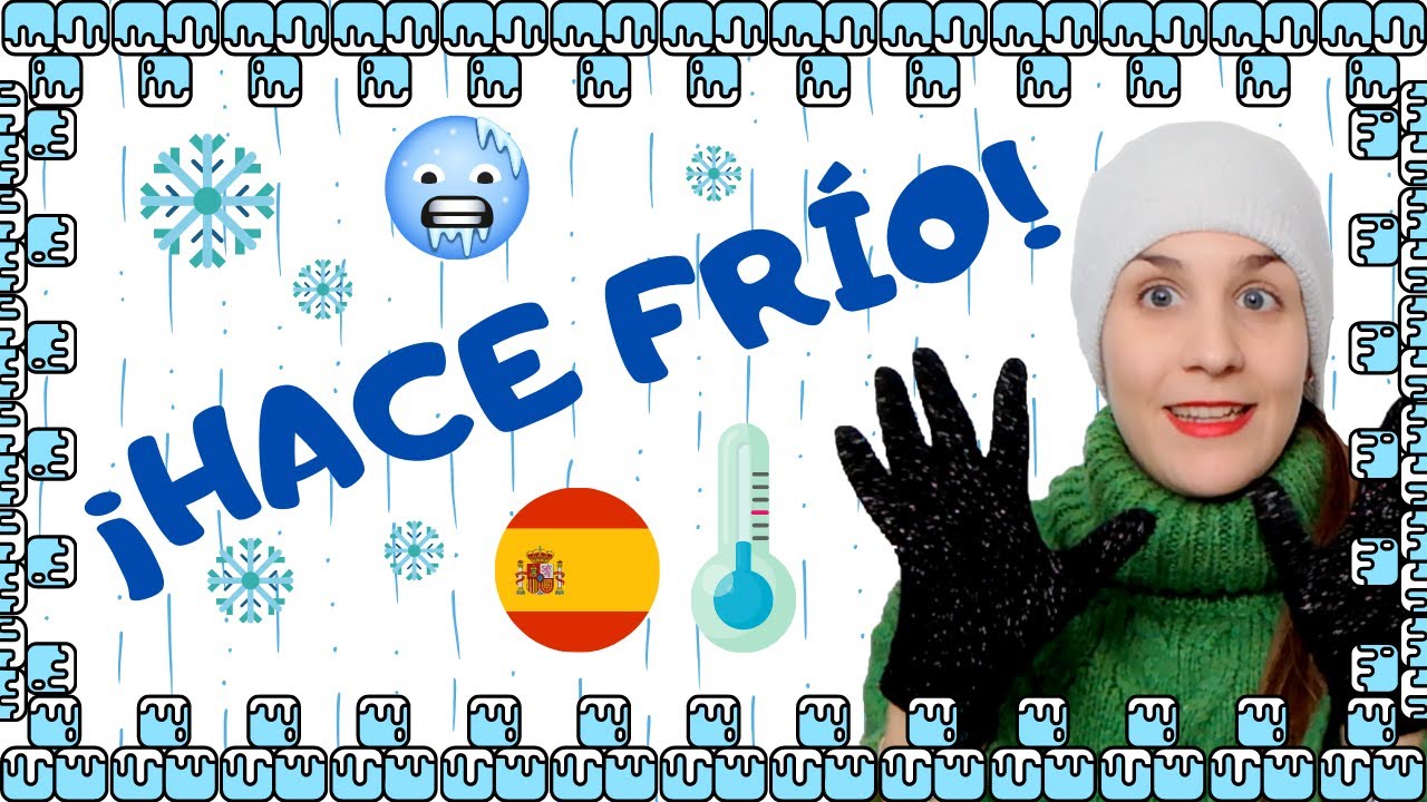 Léxico Español para HABLAR sobre el INVIERNO (palabras, verbos y ...