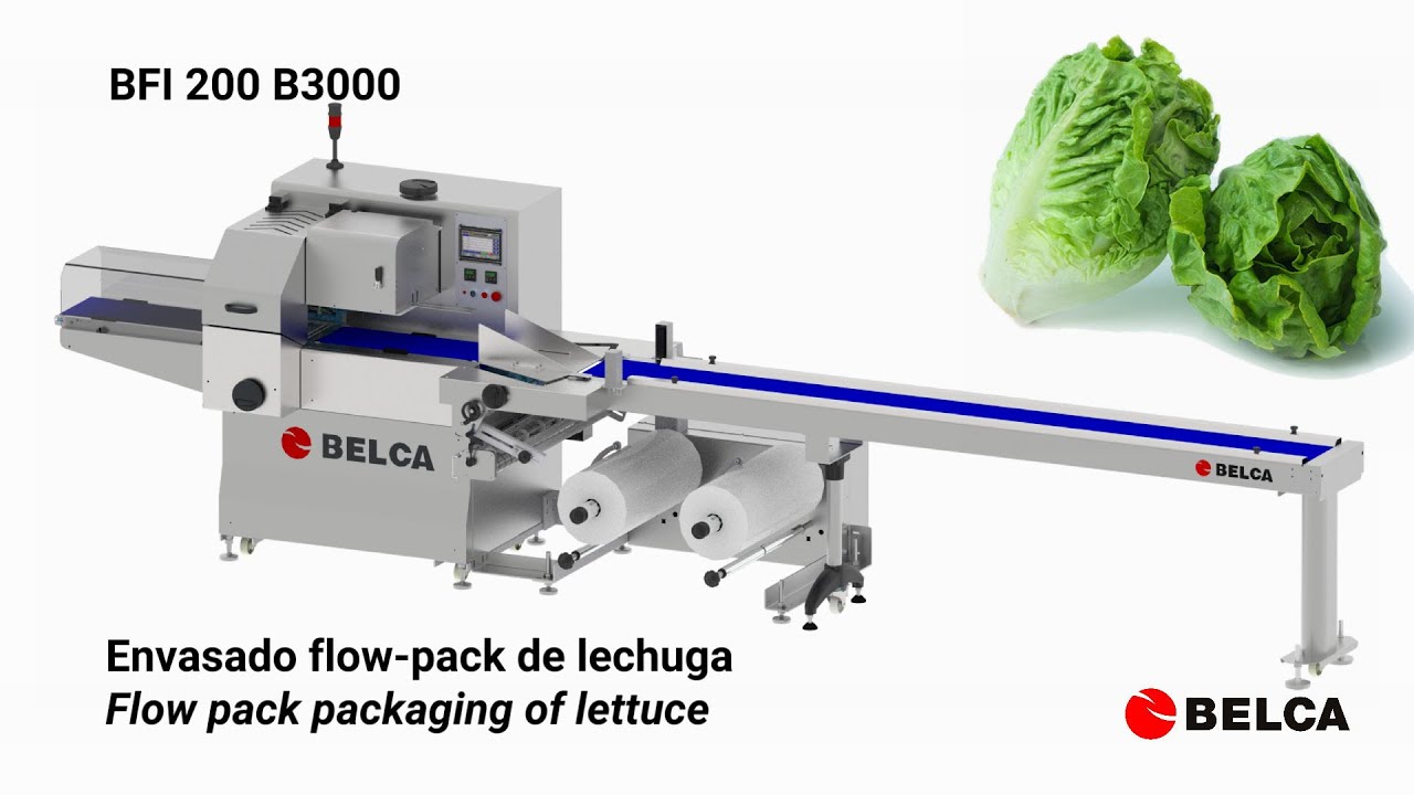 Envasadora flow-pack BFI 200 - BELCA