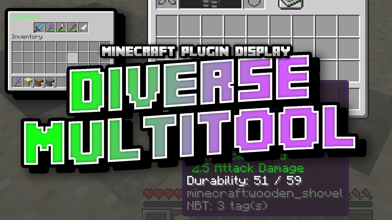 Minecraft Plugin Display: Diverse Multitool