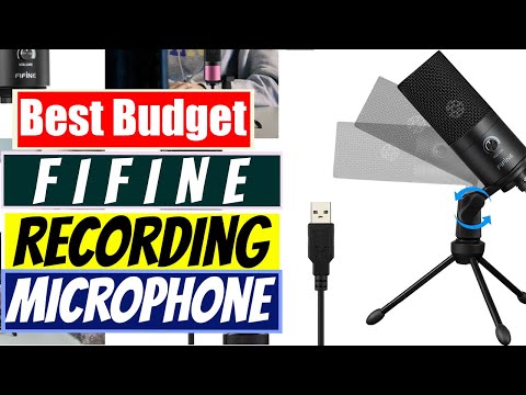 Best Budget USB Microphone 🎤 | FIFINE Recording Microphone For Laptop, Mac!