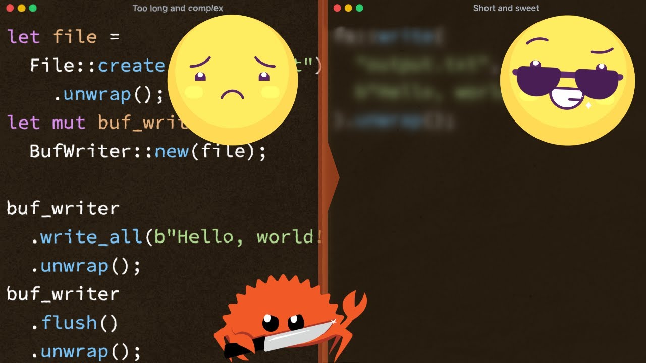 Master Rust File Handling in One Line