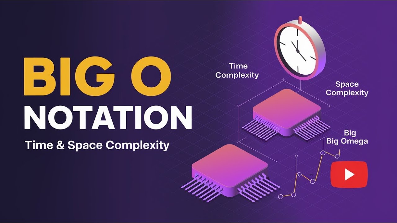 Lec4:-Big O Notation Explained | Master Time and Space Complexity in Python