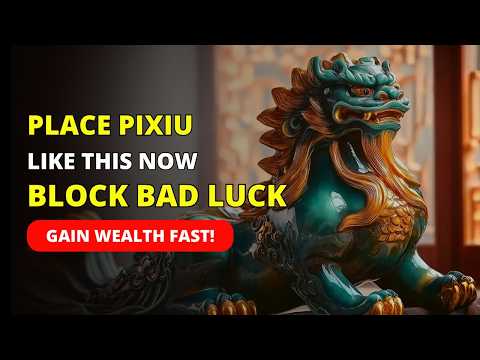 Never Let Your Pixiu Face the Window – Your Wealth Will Flow Away!