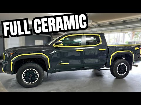 BAD Paint On My Brand New 2024 Tacoma! Full Paint Correction & Ceramic Coating