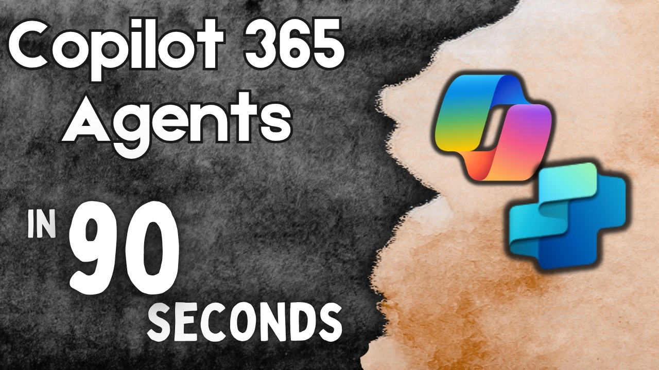 Microsoft 365 Copilot Agents Explained in 90 Seconds (New AI Tool)