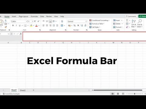 Mastering the Formula Bar in Excel: Tips and Tricks