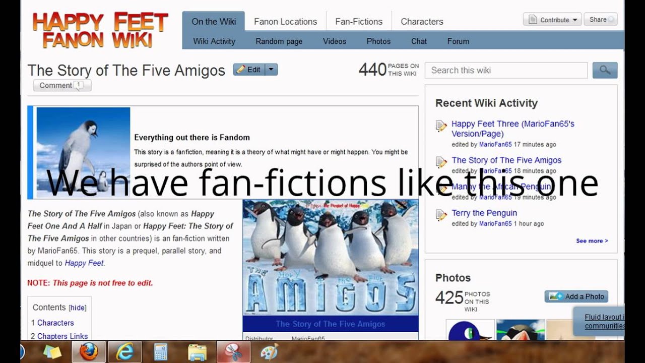 Happy Feet Fanon Wiki Ad