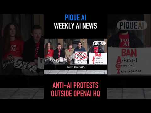 AI Protest Erupts Outside OpenAI – Arrests, Lawsuits & Whistleblower Controversy