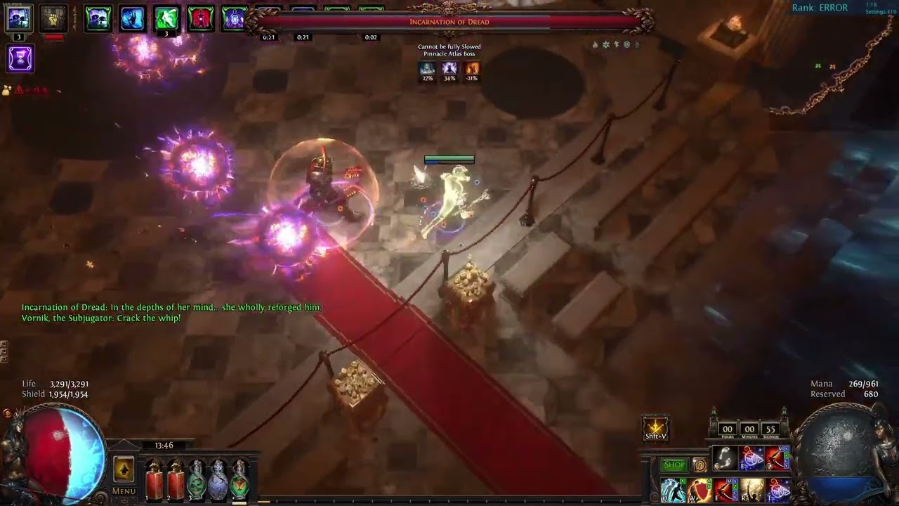 Incarnation of Dread - POE Maxroll.gg