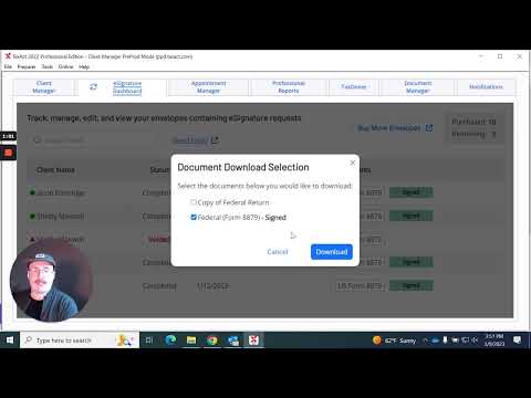 Downloading Signed Documents from eSignature Dashboard