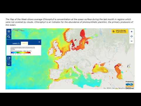 Europejski Atlas Mórz: Pokaz slajdów Mapy Tygodnia