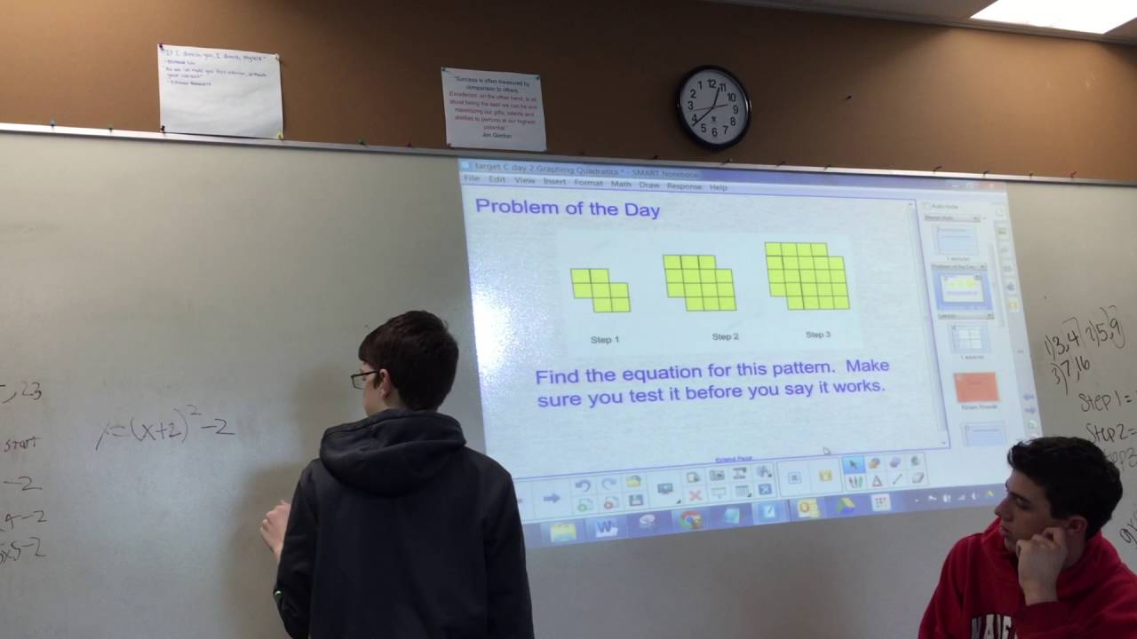 Solving Visual Patterns