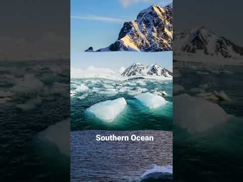 top 5 oceans in the worldπ // five ocean π of the world // how big is the Pacific Ocean? #ytshorts