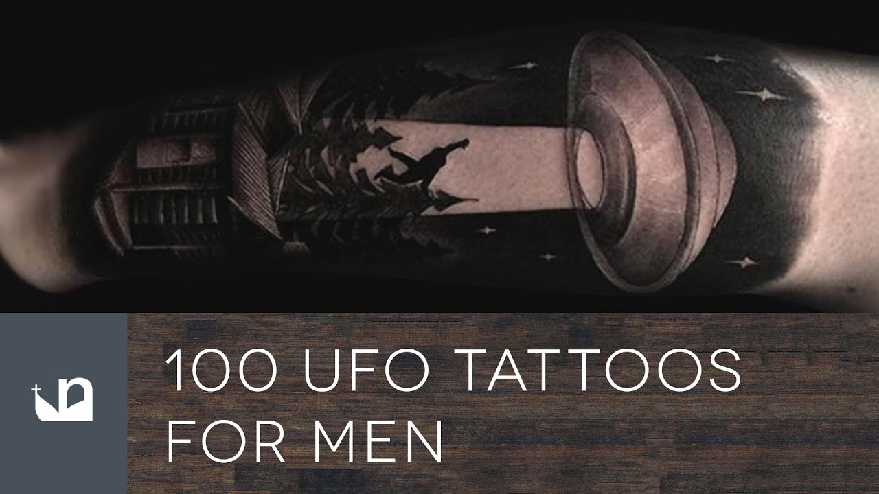 100 UFO Tattoos For Men