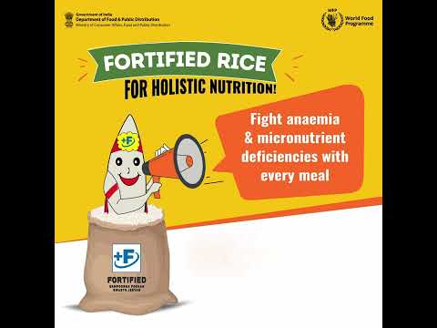 what is fortified rice? Ans in description.
