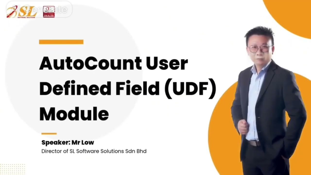 AutoCount User Defined Field (UDF) MODULE (EN)