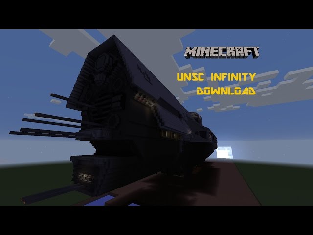 Halo 4 UNSC Infinity Minecraft Map