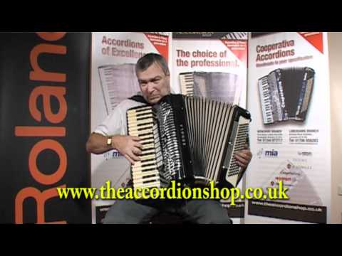 Excellent Sonola R460 120 Bass Accordian & Original Case | Reverb