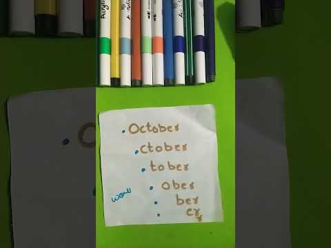 How many words fits in a world#short#artist #challenge #shorts #satisfying#USAart