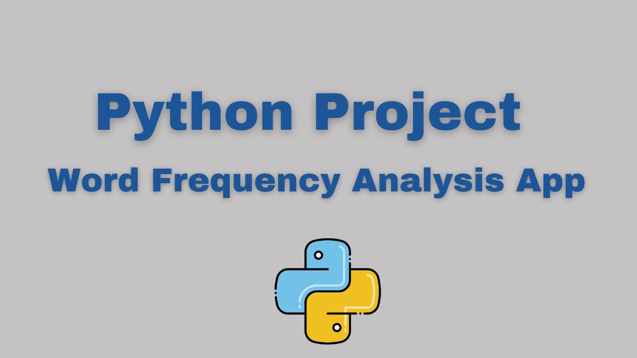 Python Project: Word Frequency Analysis