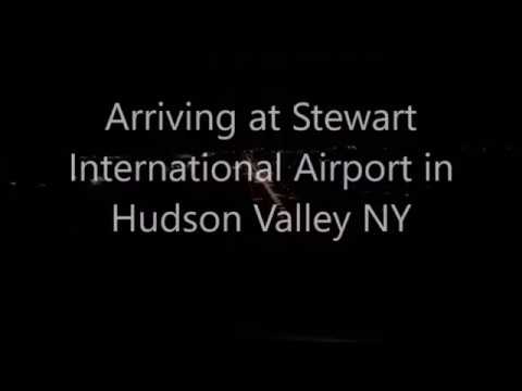 Arriving at Stewart International Airport