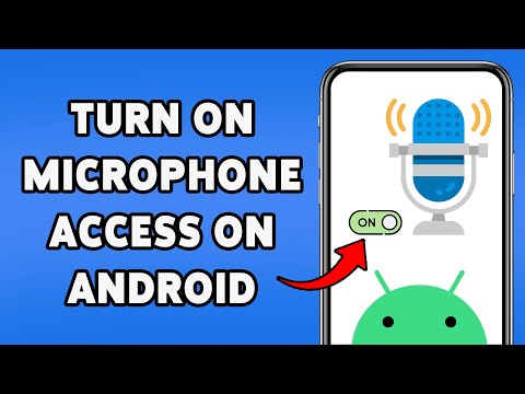 How To Turn On Microphone Access On Android 2025 | Enable Mic Permission For Apps In Android Phone