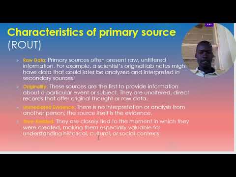 What is Information Sources?, Types, Examples and Characteristics of Information Sources .