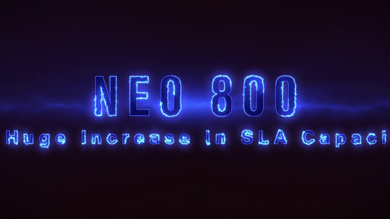 MNL Announce the Arrival of NEO800 Large Frame SLA Machine - MNL