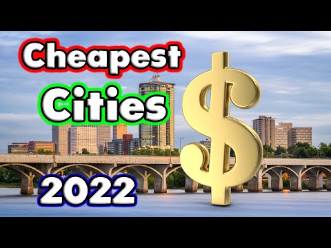 Top 10 Cheapest Big Cities in the United States for 2022.
