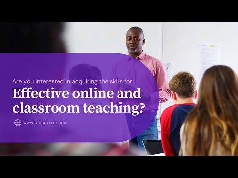 Introduction to Teaching Course at CTS College
