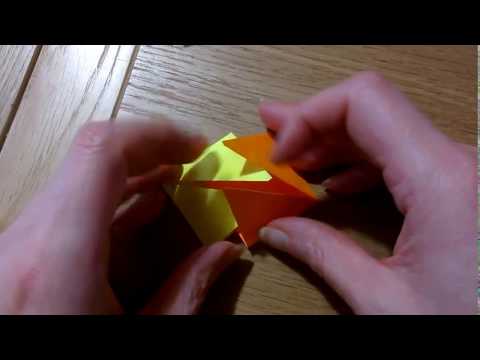 Corner Bookmark tutorial made with post it notes