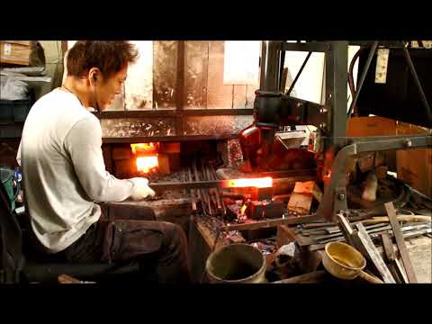 Japanese Tansetsu ancient Warikomi knife techniques made by Daisuke Nishida
