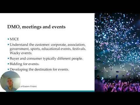 Introduction to Destination Marketing 8: MICE