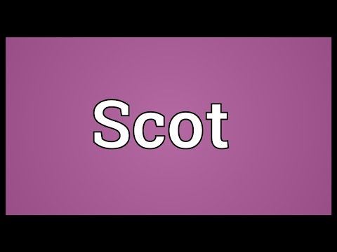 Scot Meaning