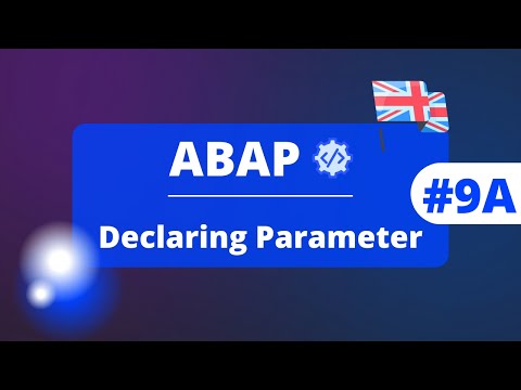 SAP ABAP - Declaring Parameter