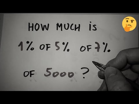 In 30 seconds, how much is... | BASIC MATH | PERCENTAGE #shorts