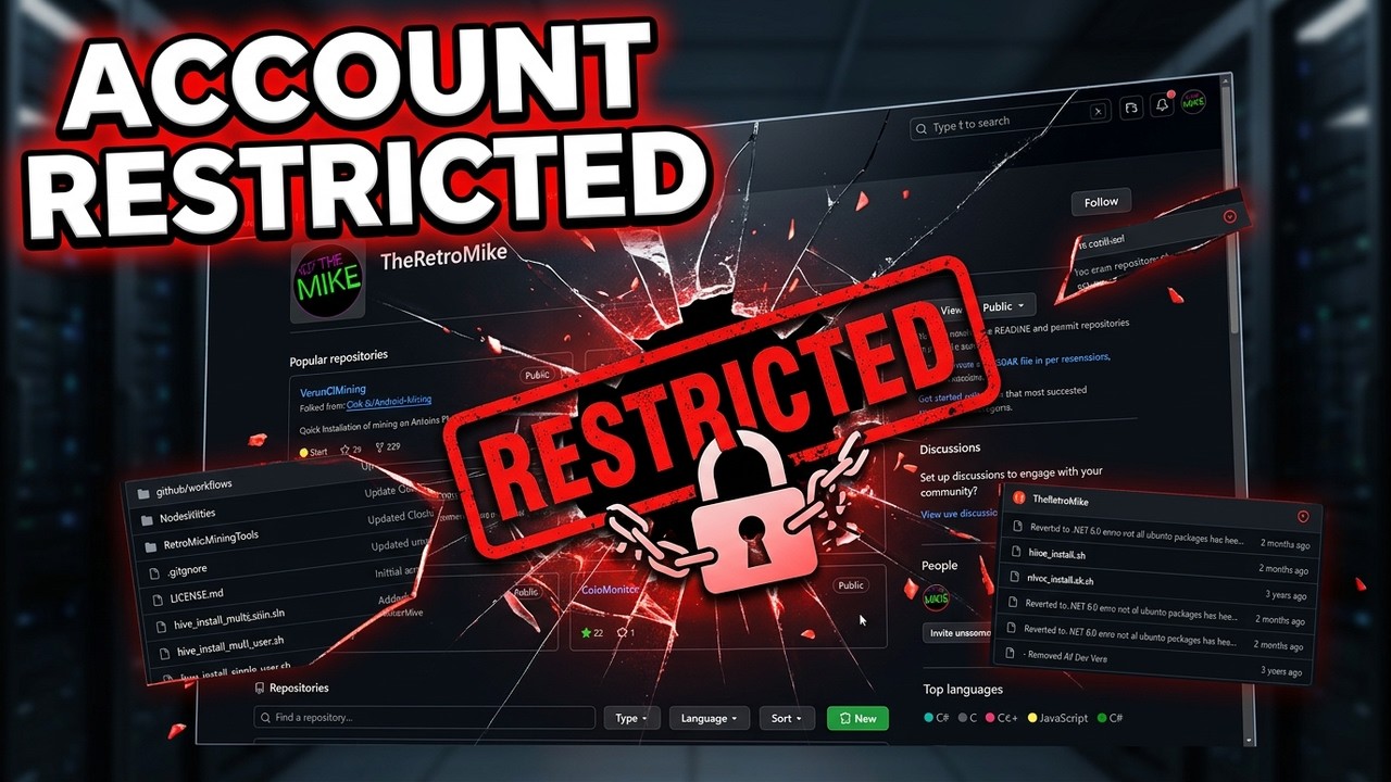 GitHub Restricted My Account