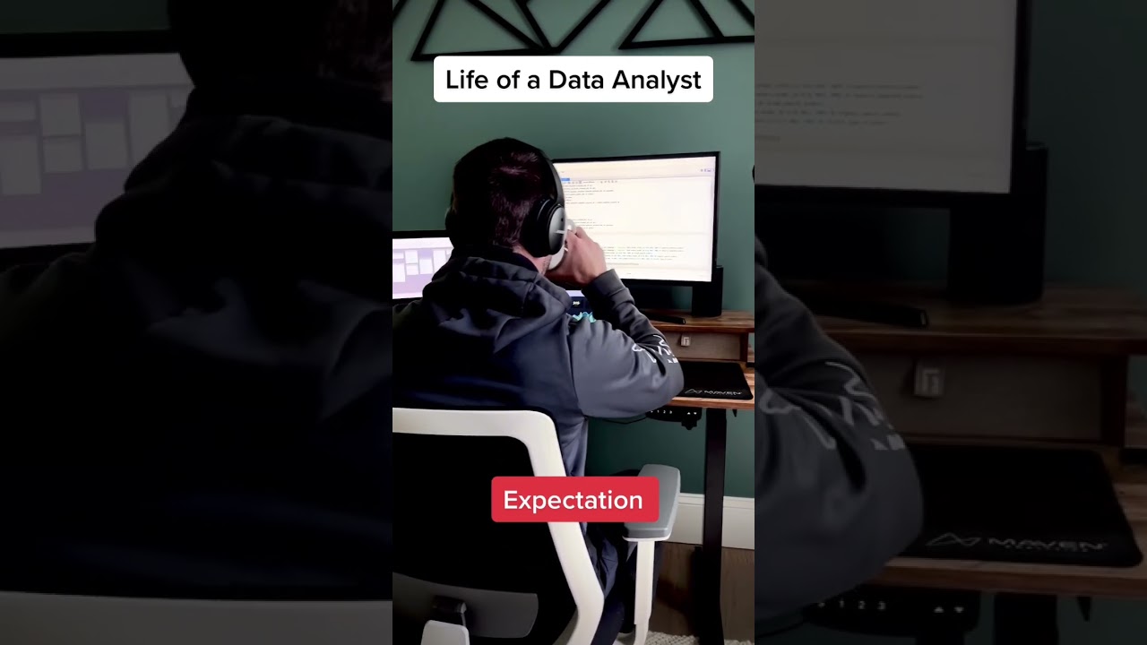 Life as a Data Analyst #shorts