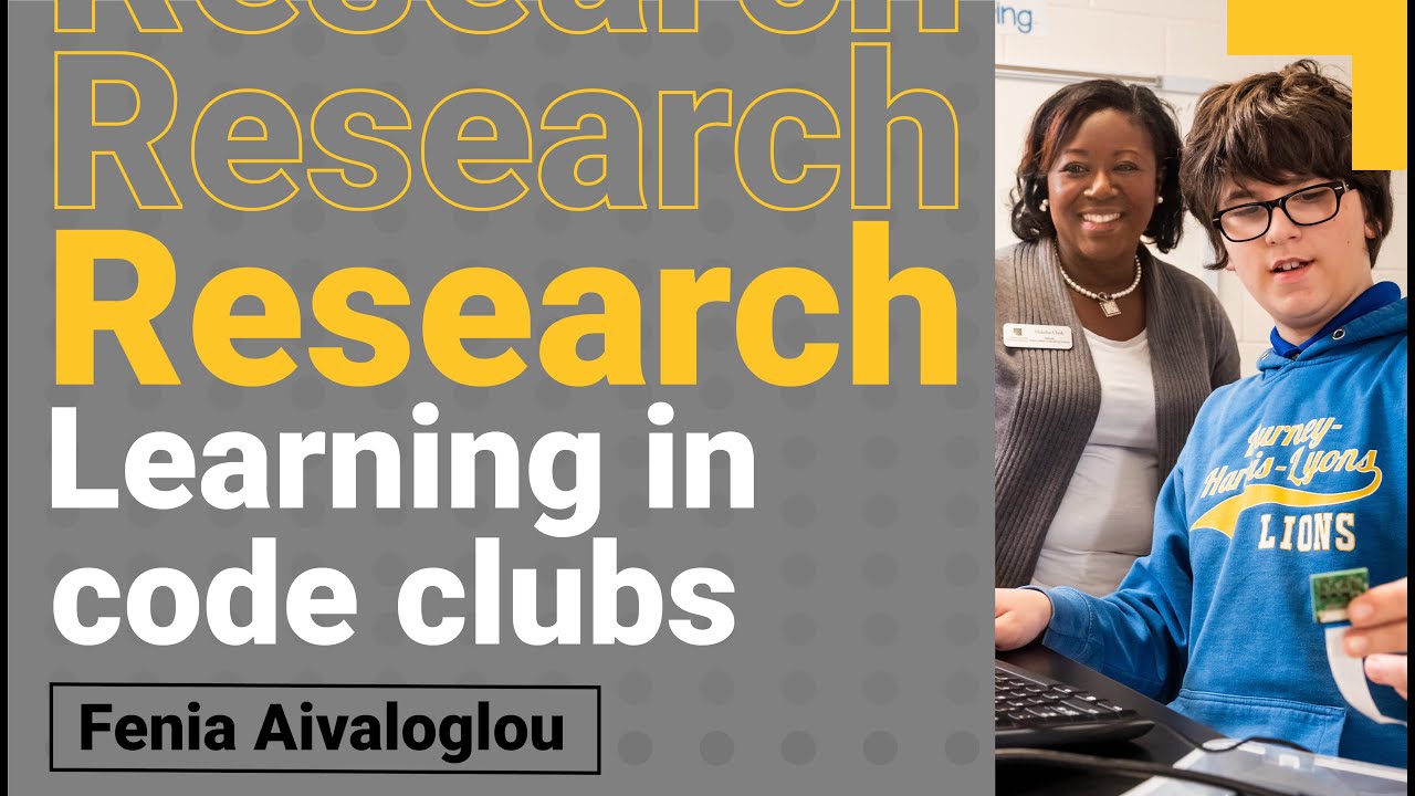 How is programming taught in code clubs? Fenia Aivaloglou | Computing education research