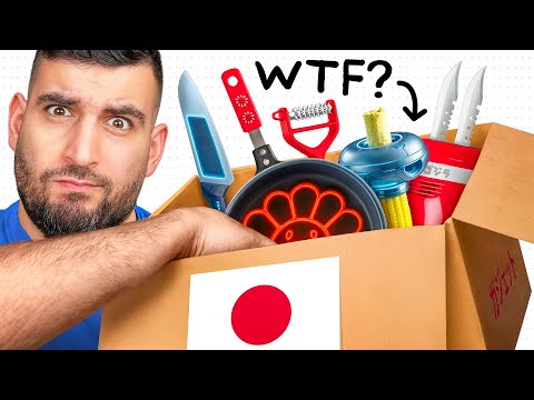 I bought the CRAZIEST kitchen gadgets in Japan
