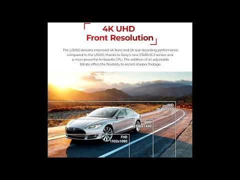THINKWARE U3000 4K Dash Cam Review | STARVIS 2, Radar Parking & GPS in One!