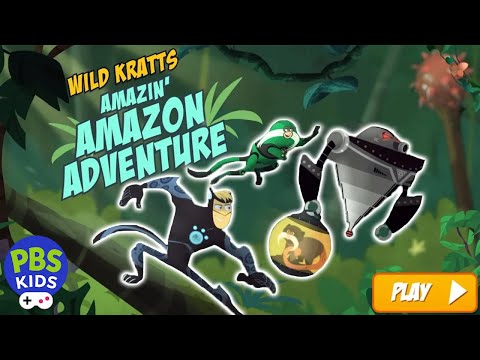 PBS KIDS Games | Wild Kratts | Amazin' Amazon Adventure Full Gameplay 🐒🌿