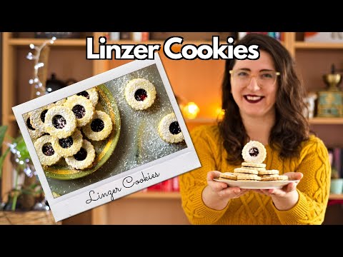 What Cookies to put in a Holiday Box - Linzer Cookies