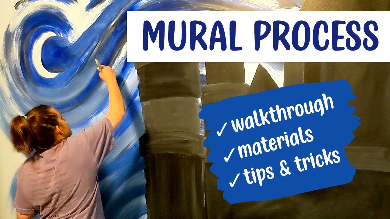 How to Paint a Mural - Process, Materials, and Tips