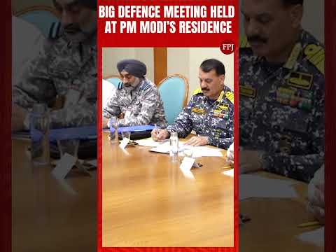 PM Modi Holds Defence meet, Rajnath Singh, NSA, Jaishankar, CDS, tri-Services Chiefs in Attendance