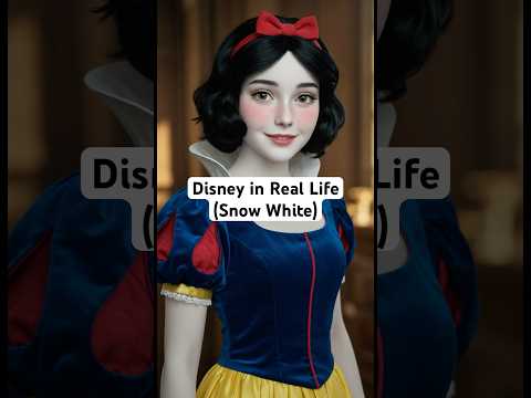 Disney in Real Life | Snow White #disney #princess #aiartwork