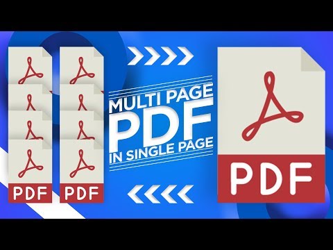 How To Open Multi Page PDF File In A SINGLE Page In ILLUSTRATOR CC - AR ASHIK